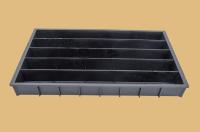 China Low Temperature Resistant Plastic Core Tray / Black Rock Core Boxes 850mm for sale