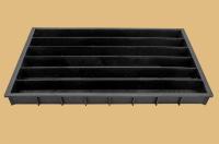 China Low Temperature Resistant Plastic Core Tray / Black Rock Core Boxes 850mm for sale
