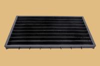 China High Intensity Plastic Core Tray For Coal Mining / Black Strong Drill Core Trays for sale