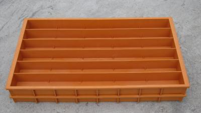 China Portable Strong Temp Resistance PE Drill Core Trays For Diamond Drilling 850mm for sale