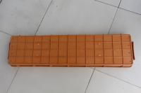 China Four Channels Plastic Core Tray / Orange Core Box For Drill Core Storage for sale