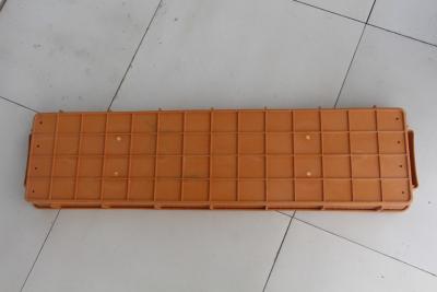 China Four Channels Plastic Core Tray / Orange Core Box For Drill Core Storage for sale