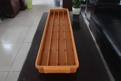 China Recycled Plastic Rock Core Boxes With Four Channels Temperature Resistant for sale