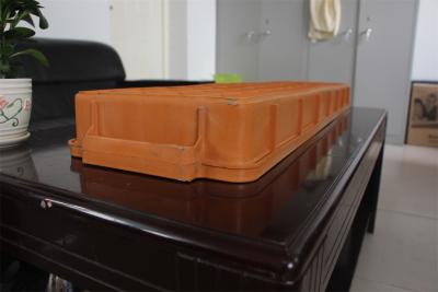 China High Intensity Orange Mining Core Boxes For Drilling Explore 55mm Rock Core for sale