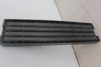 China Two Lines Drainage Hole Plastic Core Tray With Black Channel High Intensity for sale