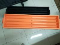 China High Intensity Orange Plastic Core Tray For Drilling Explore 55mm Rock Core for sale