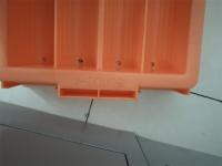 China Orange 55mm Rock Drill Core Trays , BQ NQ HQ PQ Size PE Rock Core Boxes for sale