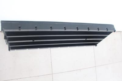 China High Strength Plastic Drill Core Trays / Black Core Box For HQ Size Rock Core for sale