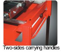 China Wet Cutting Method Core Cut Concrete Saw / Red Concrete Saw Cutting Machine for sale
