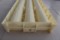 China Strong Temperature Resisting PP PQ Core Tray With Three Yellow Channels for sale