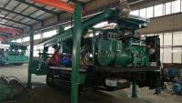 China Trailer Mounted Circulation Pile Geotechnical Drilling Equipment With Drag Bit for sale