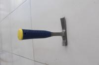 China Blue Carbon Steel Rock Splitting Hammer With Forged Integrated Head And Shaft for sale