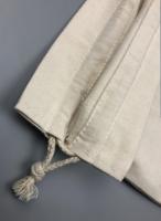 China Yellow Mini Geological Sample Bags / Cotton Sample Bags With Cotton Rope for sale