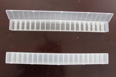 China Anti - Aging Core Sample Boxes With Unique Lock / White Plastic Sample Boxes for sale