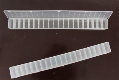 China Alkali Resistance Plastic Sample Trays , Anti - Aging Mini Drill Core Trays for sale