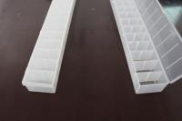 China White High Strength Miniture Core Sample Boxes Lock Seal Alkali Resistance for sale