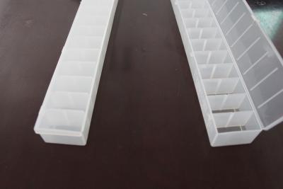 China White High Strength Miniture Core Sample Boxes Lock Seal Alkali Resistance for sale