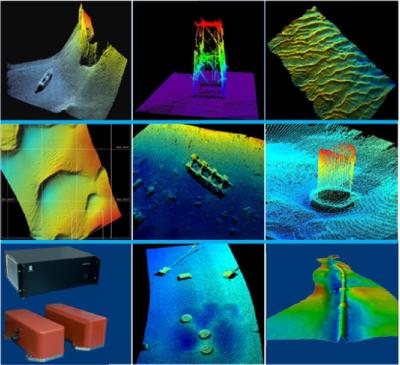 China Shallow Water Multibeam Machine Multibeam Echo Sounder FM Chirp Technology for sale