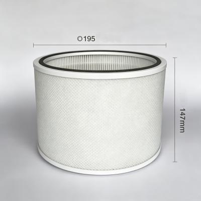 China H13 True HEPA Pet Air Purifier Filter with Dual-Layer Pet Hair Trapping and Visual Filter Status for sale
