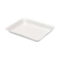 China Biodegradable Polylactic Acid Sheet for Fruit Fresh Meat Disposable PLA Tray for sale