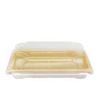 China Biodegradable Polylactic Acid Sheet for Fruit Fresh Meat Disposable PLA Tray for sale
