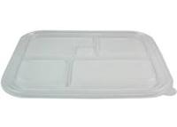 China Biodegradable Plastic Sheet Transparent PLA Clear Food Tray for sale