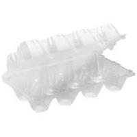 China Biodegradable Plastic Sheet Transparent PLA Clear Food Tray for sale