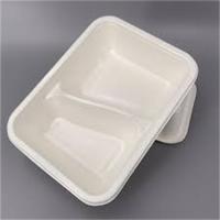 China Biodegradable Plastic Sheet Transparent PLA Clear Food Tray for sale