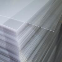 China Clear Thermoforming PET Sheet Folding Box Packaging PET Plastic Sheet for sale
