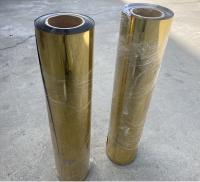 China APET Film Blister Thermoforming PET Sheet Gold PET Roll Vacuform Sheets for sale
