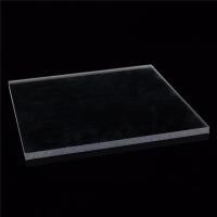 China Clear Plastic PETG Sheet With Round Corner for sale