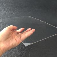 China Recycled PET Sheet High Gloss Clear Plastic Sheet Clear Plastic Panels 0.2mm-2mm for sale