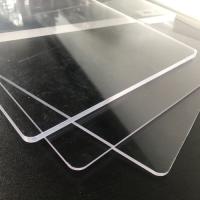 China Clear Rigid PETG Plastic Sheet 0.75 mm for sale