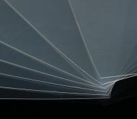 China Clear Rigid PETG Plastic Sheet 0.75 mm for sale