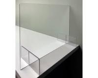 China PETG Thermoform Plastic Sheets Clear PETG Transparent 0.5 Mm Shield Protective Barrier Sneeze Guard for sale