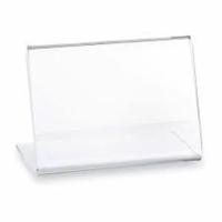 China PETG Thermoform Plastic Sheets Sign PETG Sheet Stock Label Holder Strips For Supermarket Retail Stores Shelves for sale
