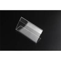 China PETG Thermoform Plastic Sheets Sign PETG Sheet Stock Label Holder Strips For Supermarket Retail Stores Shelves for sale