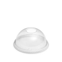 China Polylactic Acid Sheet Compostable Food Grade 9oz PLA Cup Lid for sale