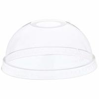 China Polylactic Acid Sheet Cup Lid 90-105mm Arch Dome For Smoothie Cup Beverage for sale