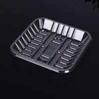 China Biodegradable Plastic Sheet PET PLA Plastic Packaging Heat Resistant Frozen Food Packaging Trays for sale