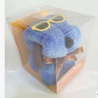 China Biodegradable Plastic Sheet Cake Gift Folding PET Plastic Packaging Box for sale