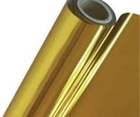 China Metalized PET Plastic Sheet Roll Golden For Thermoforming 400MM for sale