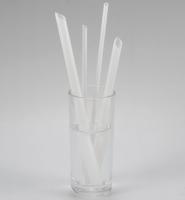 China Wrapped Biodegradable Plastic Straws Individually Compostable PLA Drinking for sale