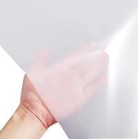 China Recyclable PET/PETG Transparent Sheet Film Customized For Matted Or Frosted for sale