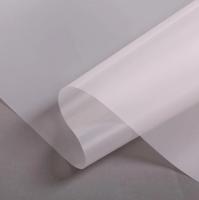 China Recyclable PET/PETG Transparent Sheet Film Customized For Matted Or Frosted for sale