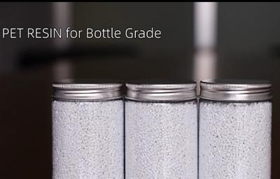 China 55±5% Crystallinity Stable Viscosity PET Resin for Natural Mineral Water Bottles for sale