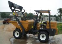 China Self Loading Shovel Diesel 3 tons 4WD Mini Concrete Dumper For Site Works / Building Construction for sale
