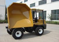 China 180 Return 4WD Diesel Mini Concrete Dumper With 4.5m Turning Radius Hydraulic Tipping Hopper for sale