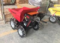 China Stepless Speed Change Transmission 4 Wheel Wheelbarrow for Engineering Construction 300kgs for sale