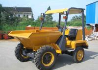China 2WD Diesel Mini Concrete 1 Ton Dumper With 470L Skip Capacity Rigid  Frame Chassis for sale